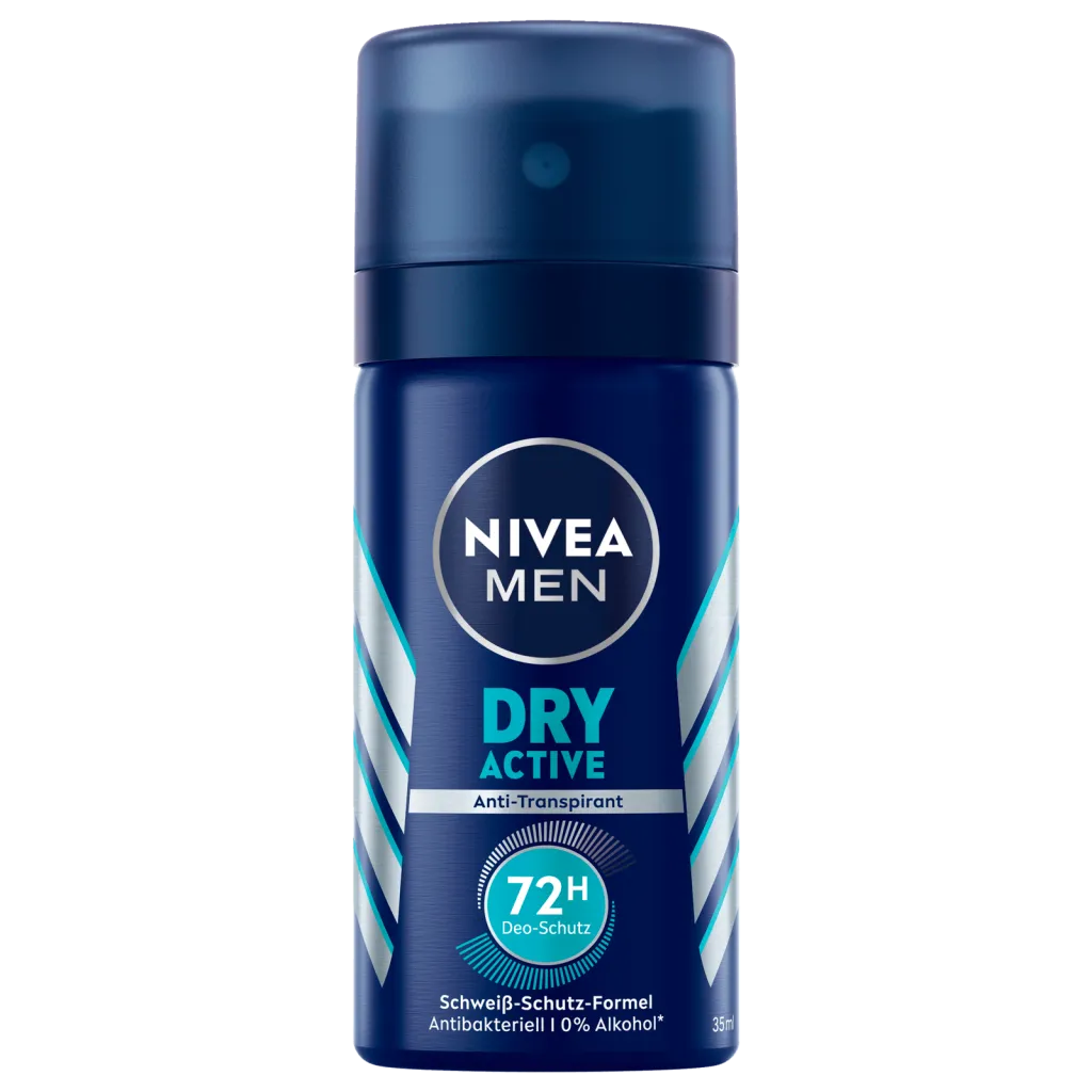 Nivea Deospray Dry Active Men | Mini Shampoo / Kur / Spülung | HIT