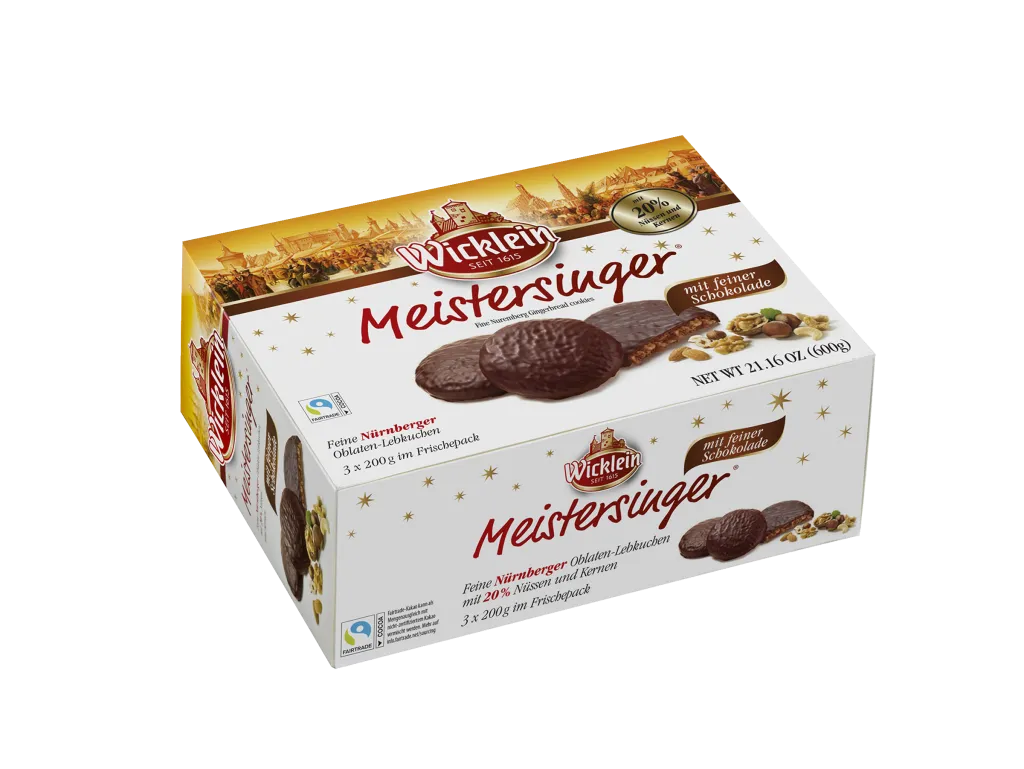Wicklein Meistersinger Lebkuchen schokoliert | Lebkuchen | HIT