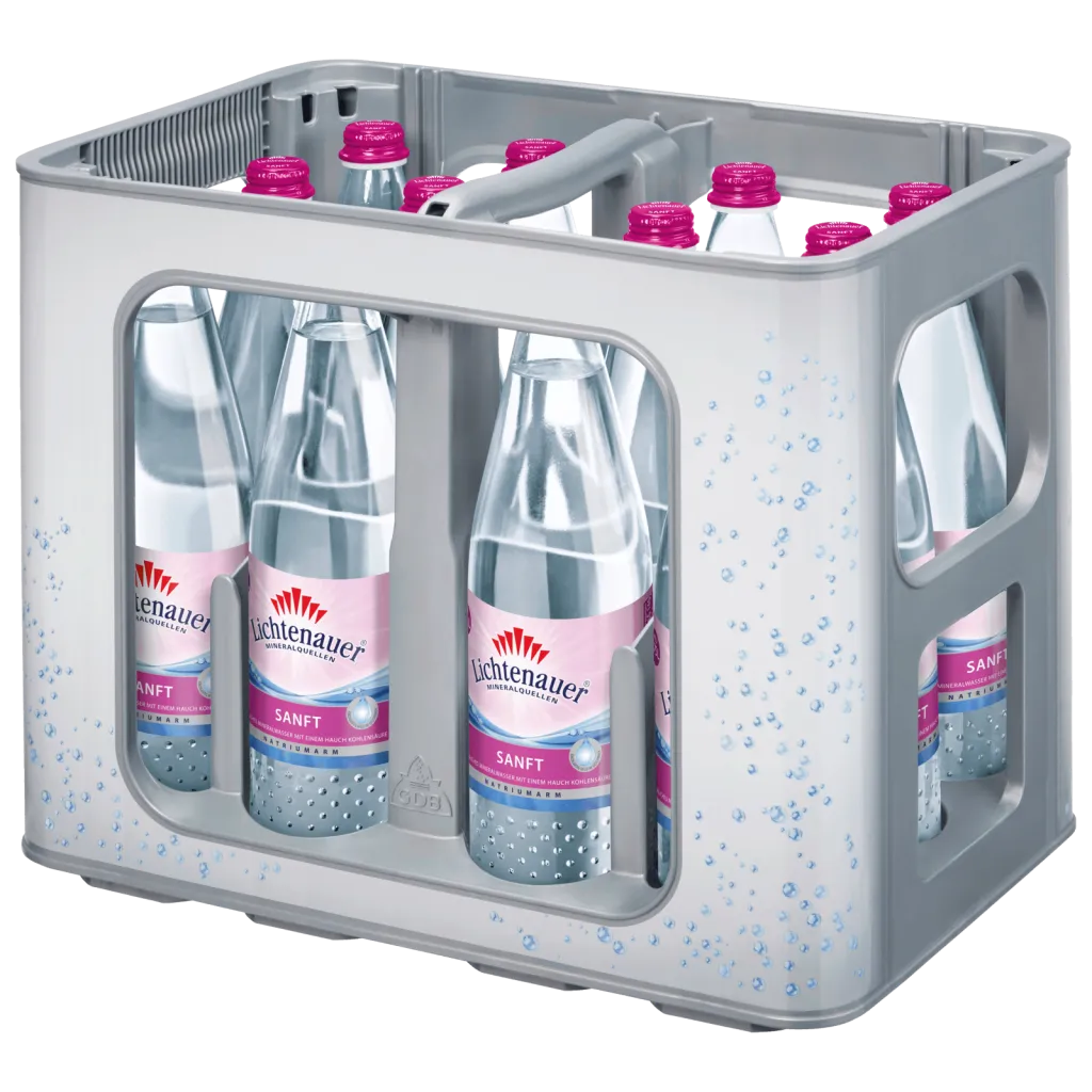 Lichtenauer Mineralwasser Sanft | Mineralwasser | HIT
