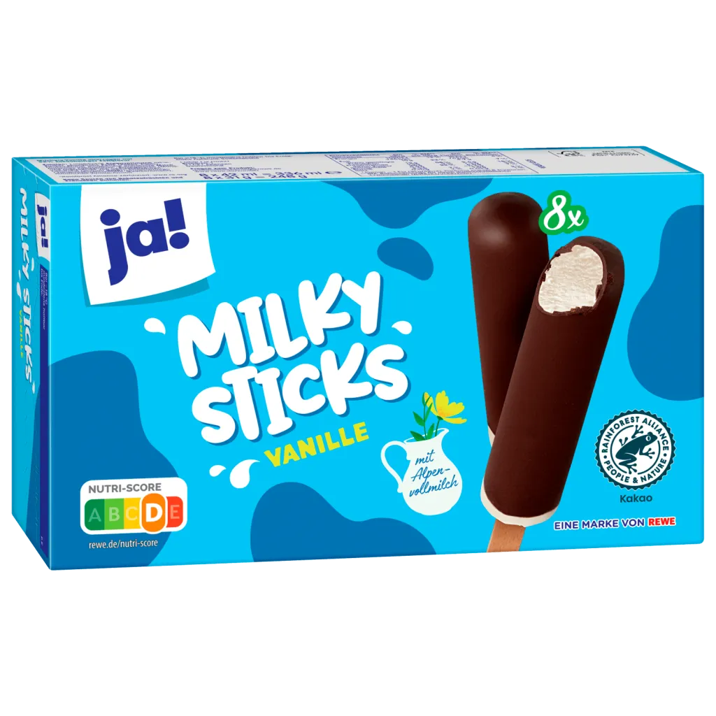 ja! Milky Sticks | Mehrfachpackungen | HIT