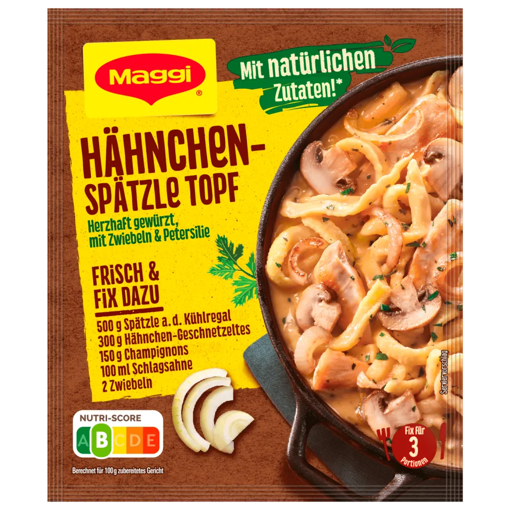 Maggi Spätzle-Hähnchen Topf | Fixprodukte | HIT