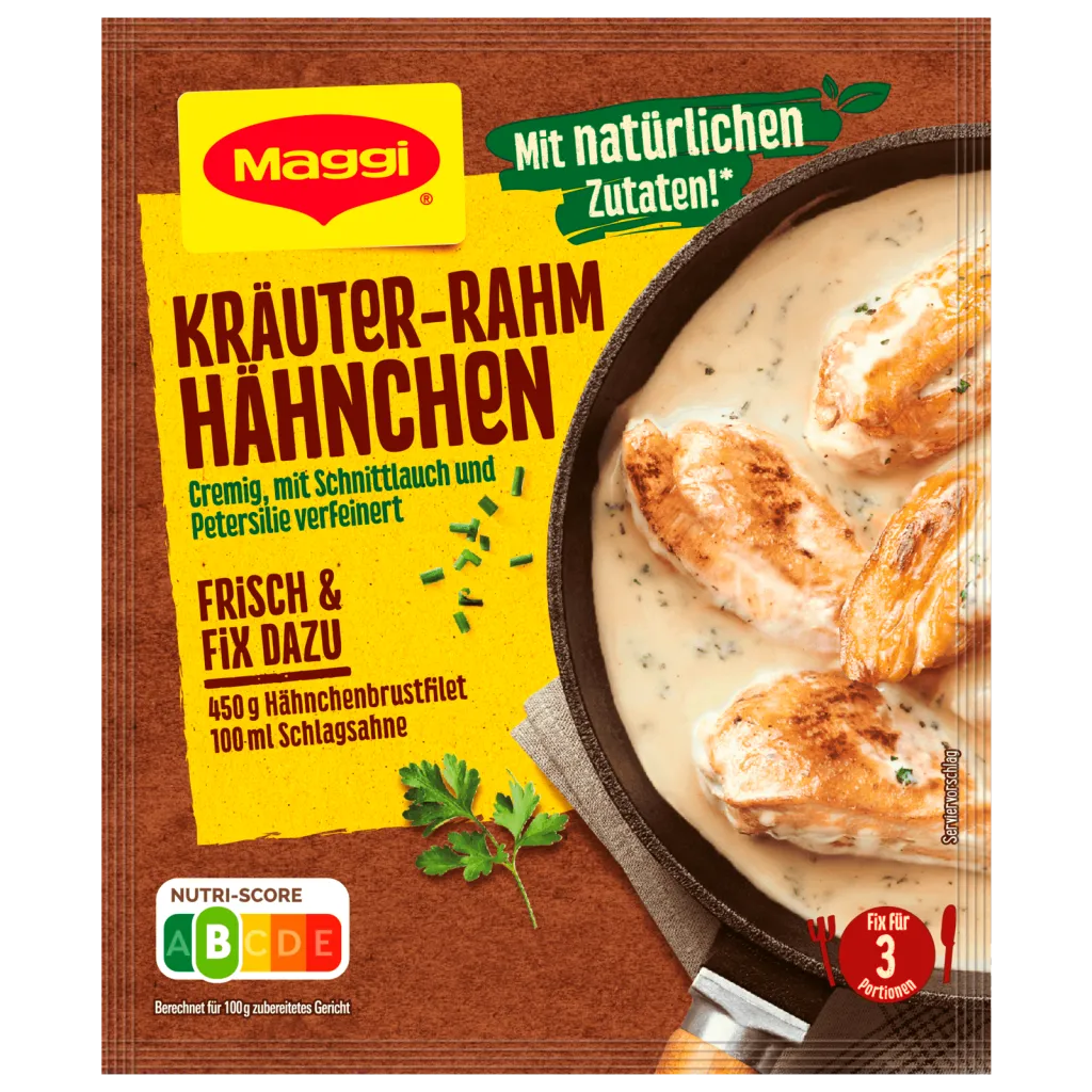 Maggi Kräuter-Rahm-Hähnchen | Fixprodukte | HIT