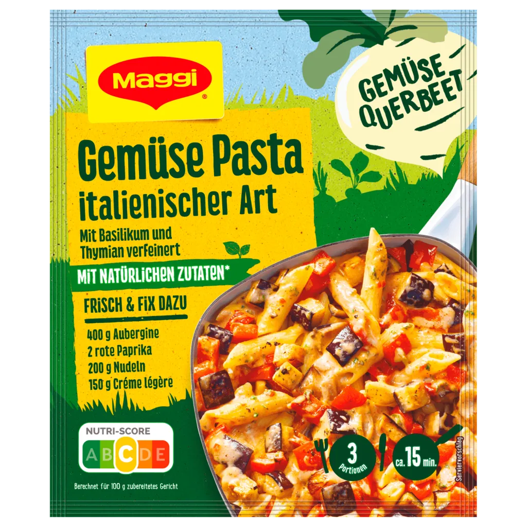Maggi Gemüse Querbeet Gemüse Pasta Ital. Art | Fixprodukte | HIT