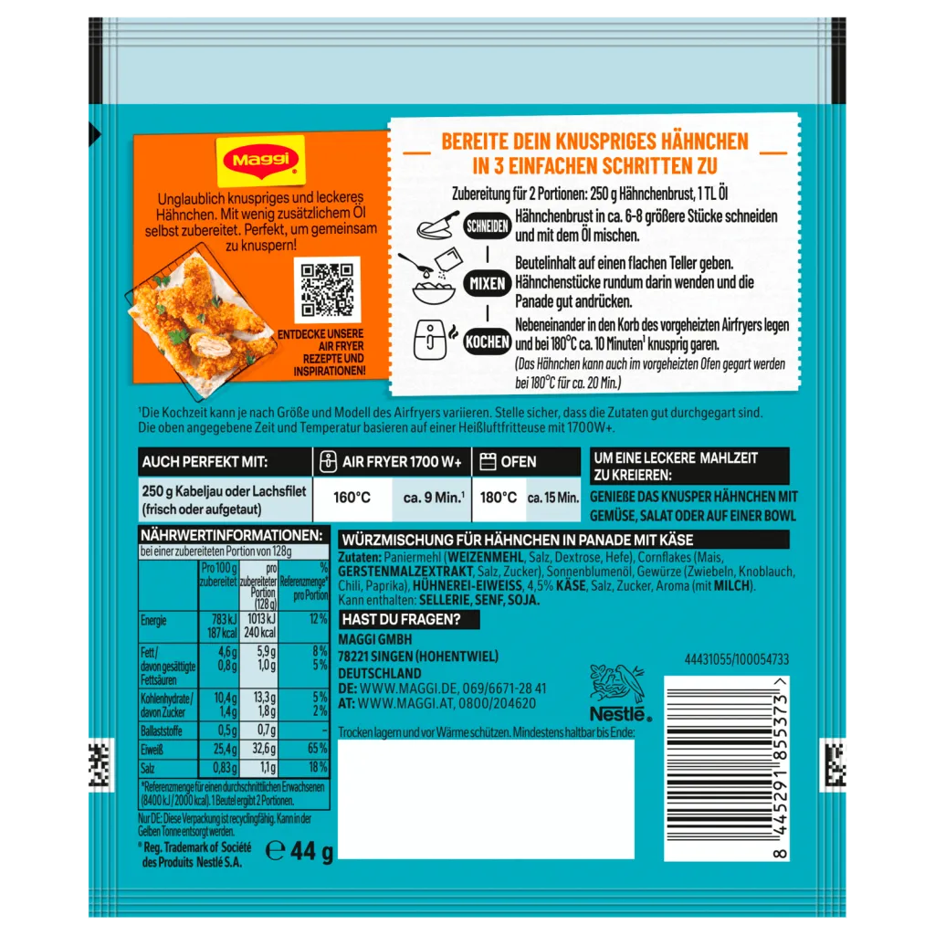 Maggi Fix Airfryer Crispy Chicken Käse | Fixprodukte | HIT
